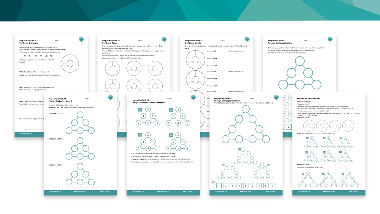 Maths Explorer Sample Pack - APSMO