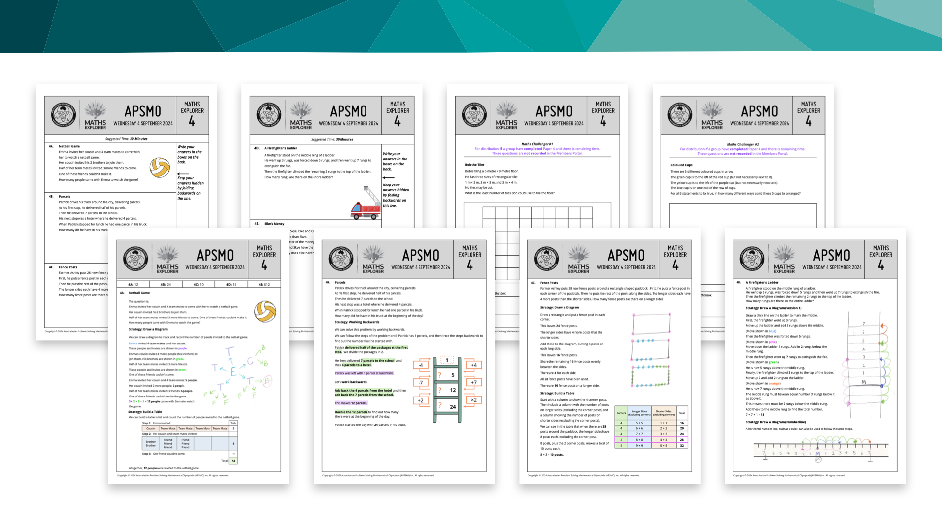 Maths Explorer Sample Pack - APSMO